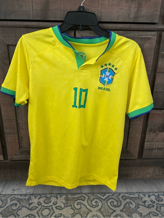 Shirts & Tops | Brazil Cbf 1 Yellow Soccer Jersey | Poshmark